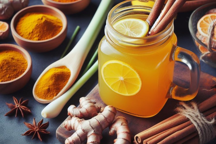 Menggali Manfaat Luar Biasa dari Jamu Kunyit, Serai, dan Kayu Manis ...